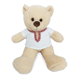 Ведмедик Левко Beige/Бежевий Levko Teddy Bear